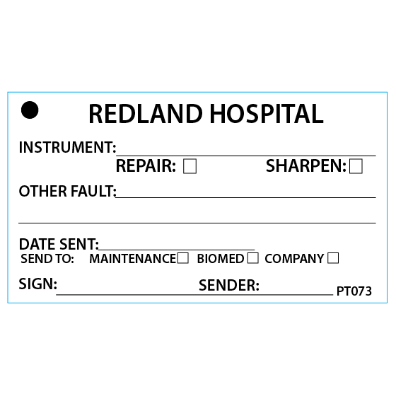 Redland Instrument Tag | Mermed